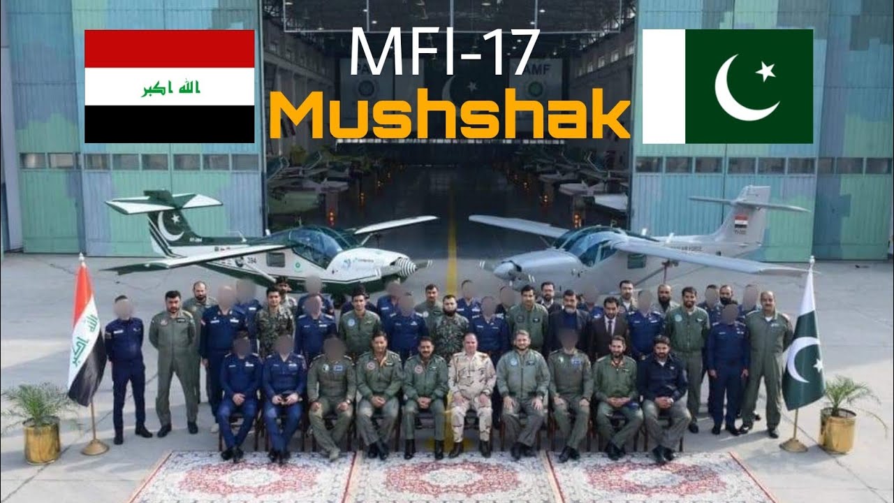 قريبا الطائرات الباكستانية MFI-17 Mushshak في العراق - YouTube