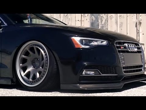 Audi S5 on Rotiform OZT Wheels - YouTube