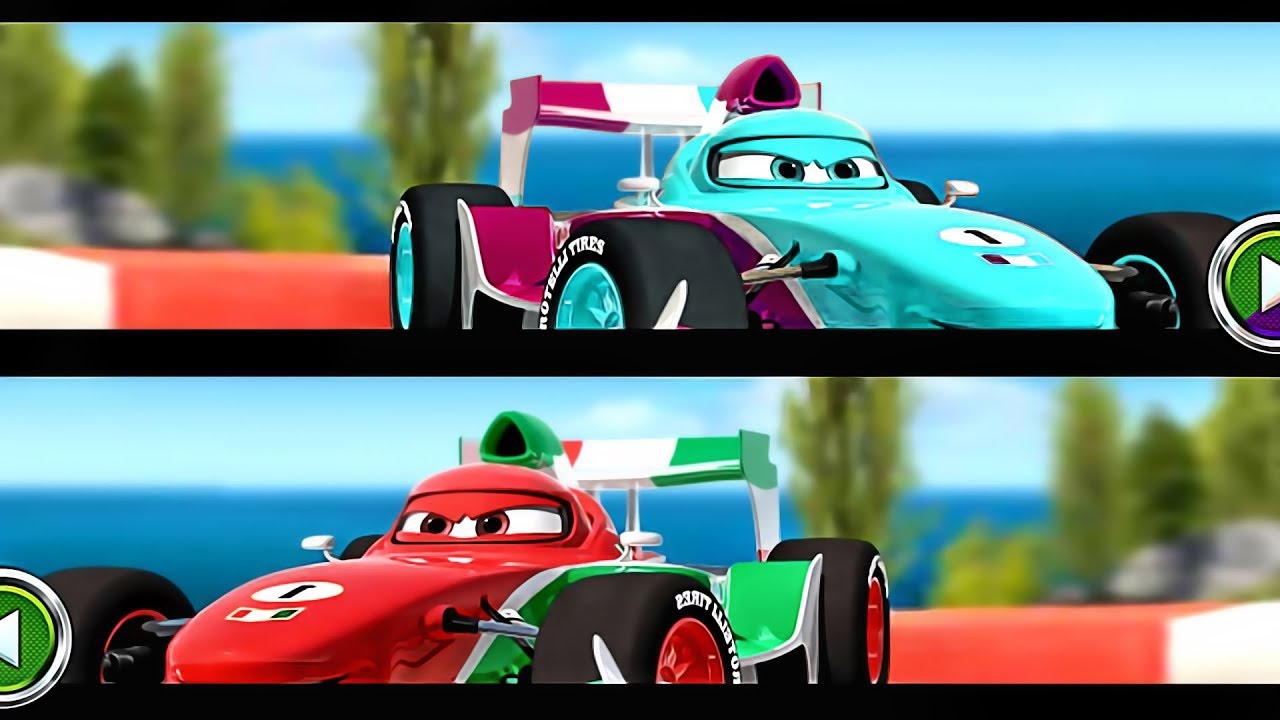 Cars 2: Lightning Speed - The whole palette Francesco - YouTube