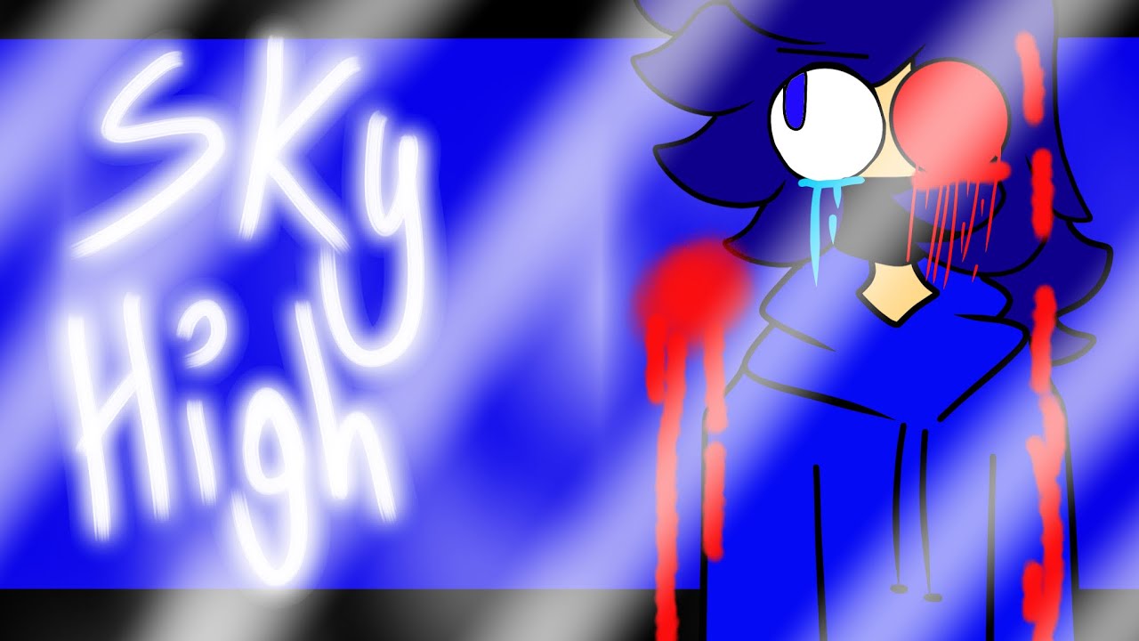Sky high | warning flash | animation flipaclip | meme - YouTube