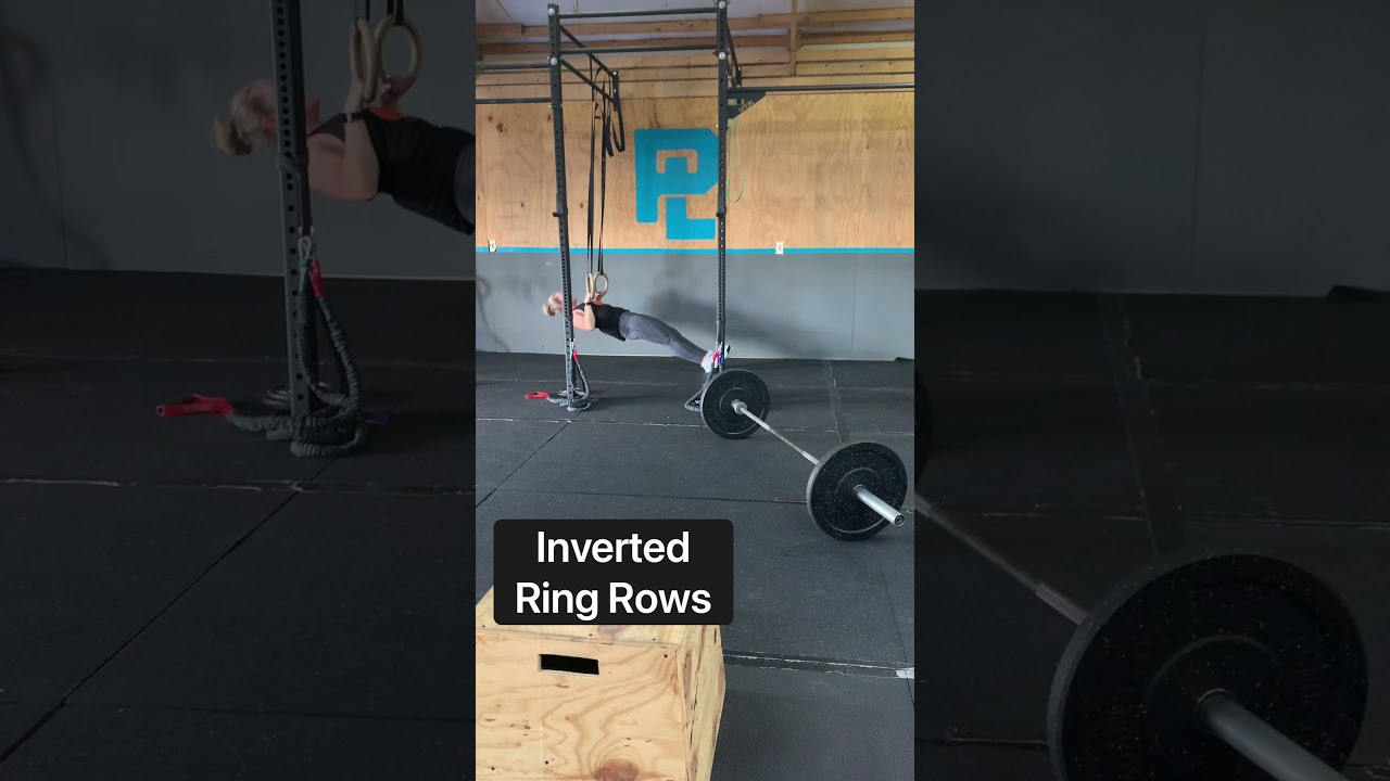 Inverted Ring Rows - YouTube