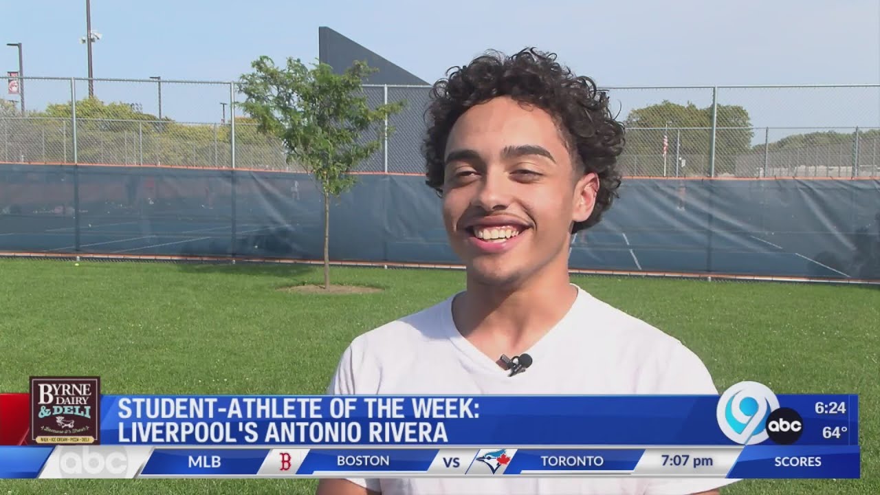 Student-Athlete of the Week: Liverpool's Antonio Rivera - YouTube