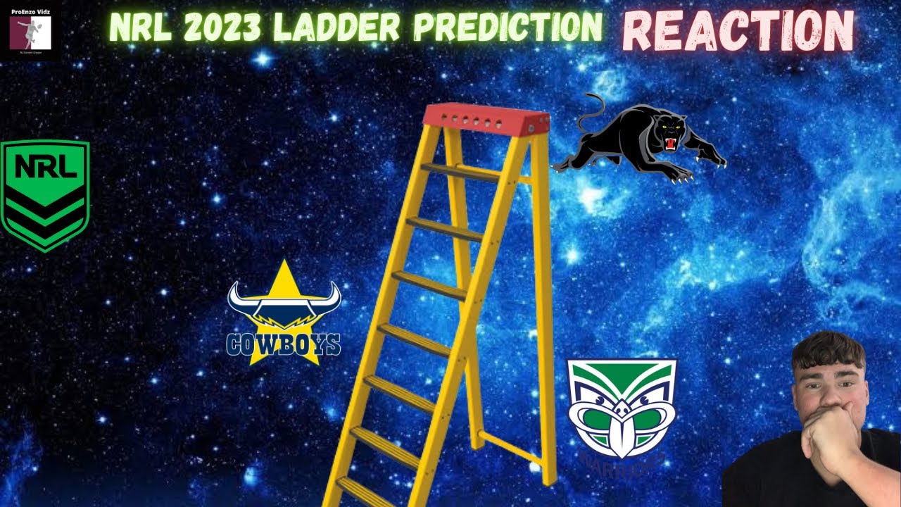 Reacting To My NRL 2023 Ladder Predictions… - YouTube