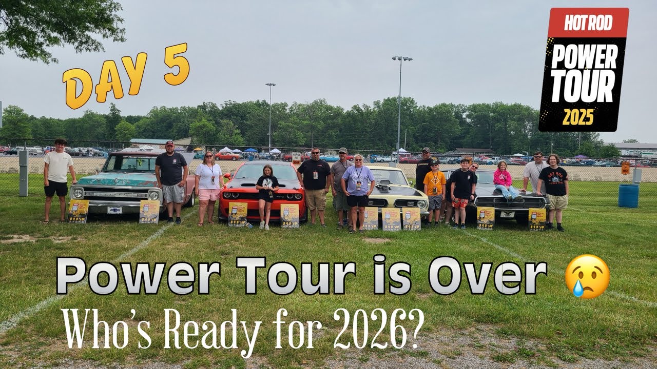 Hot Rod Power Tour 2025 : Day 5 - YouTube