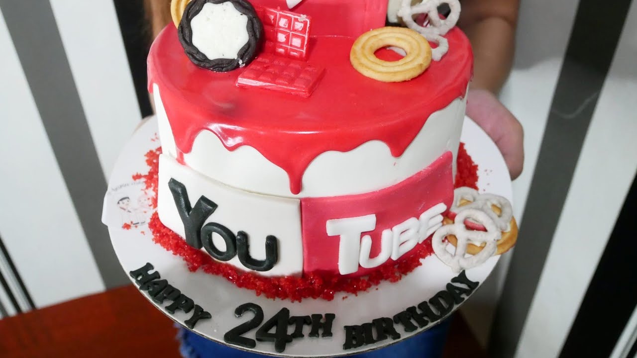 YouTube Themed Cake by Bamu Cakes | My 24th Birthday - YouTube