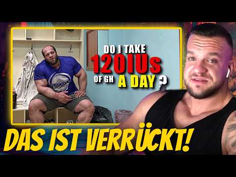 Andrey Smaev bekommt einfach HGH gesponsert! Ballert er 120 Einheiten? William Niewiara live React