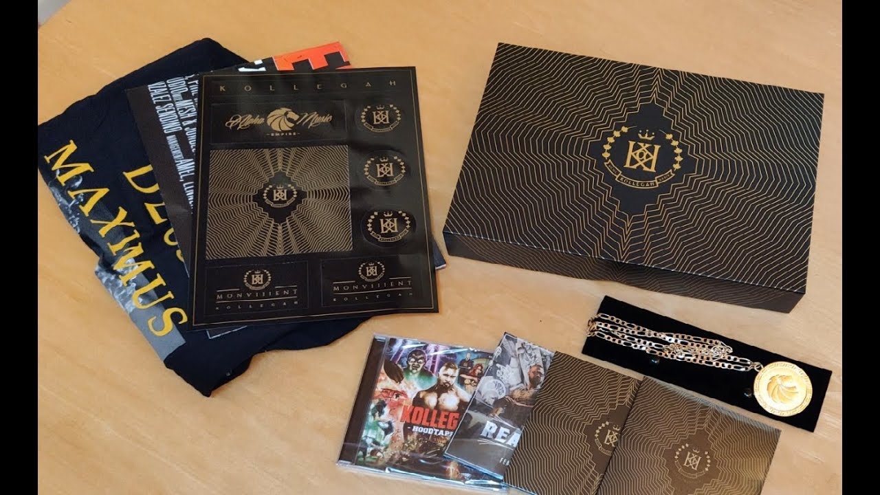 KOLLEGAH Monument Unboxing (Deluxe Box) - YouTube