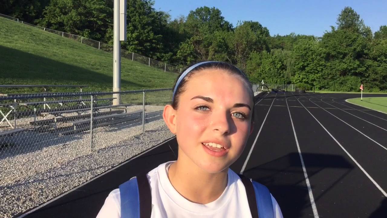 Girls soccer: Chloe Graff sparks Columbia past Wesclin - YouTube