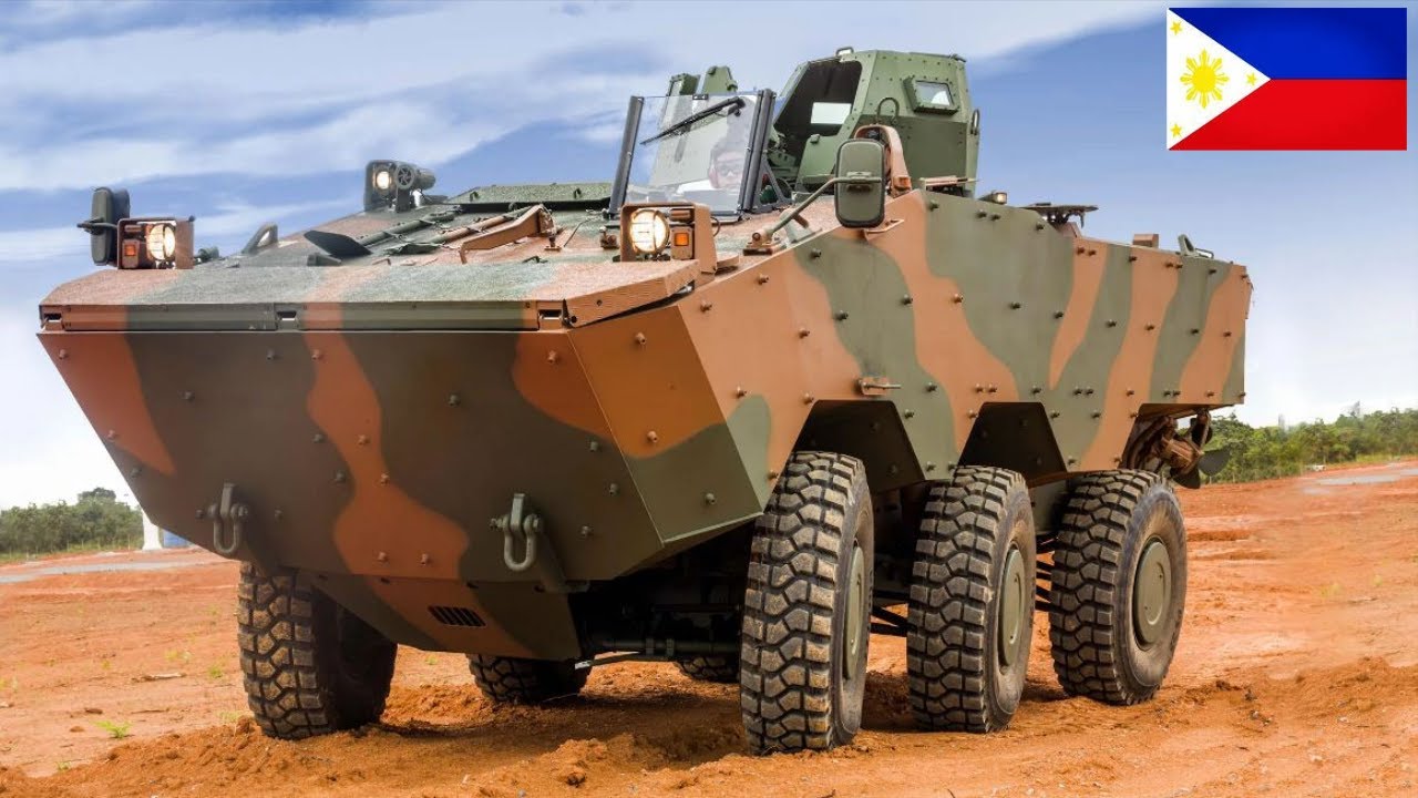 APC 6X6 VBTP-MR Guarani for the Philippine Army - YouTube