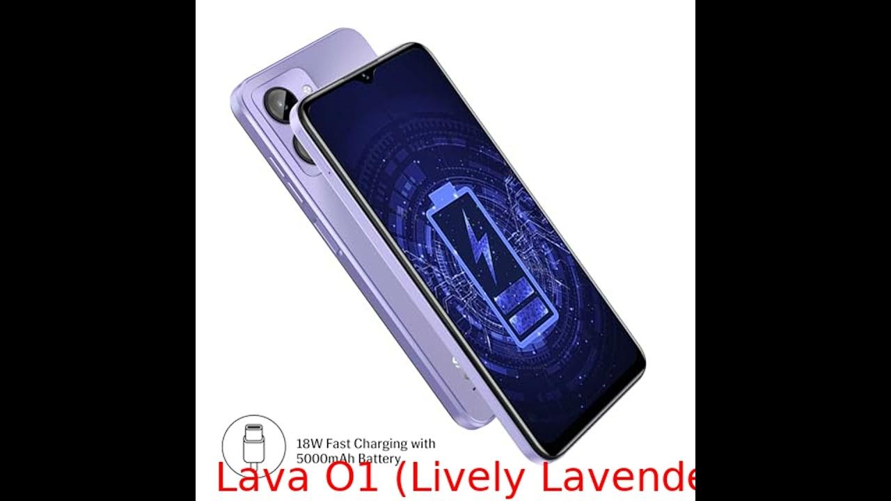 Lava O1 Lively Lavender Unboxing and Review | 4GB RAM, 64GB Storage | 18W Fast Charging #tech ...