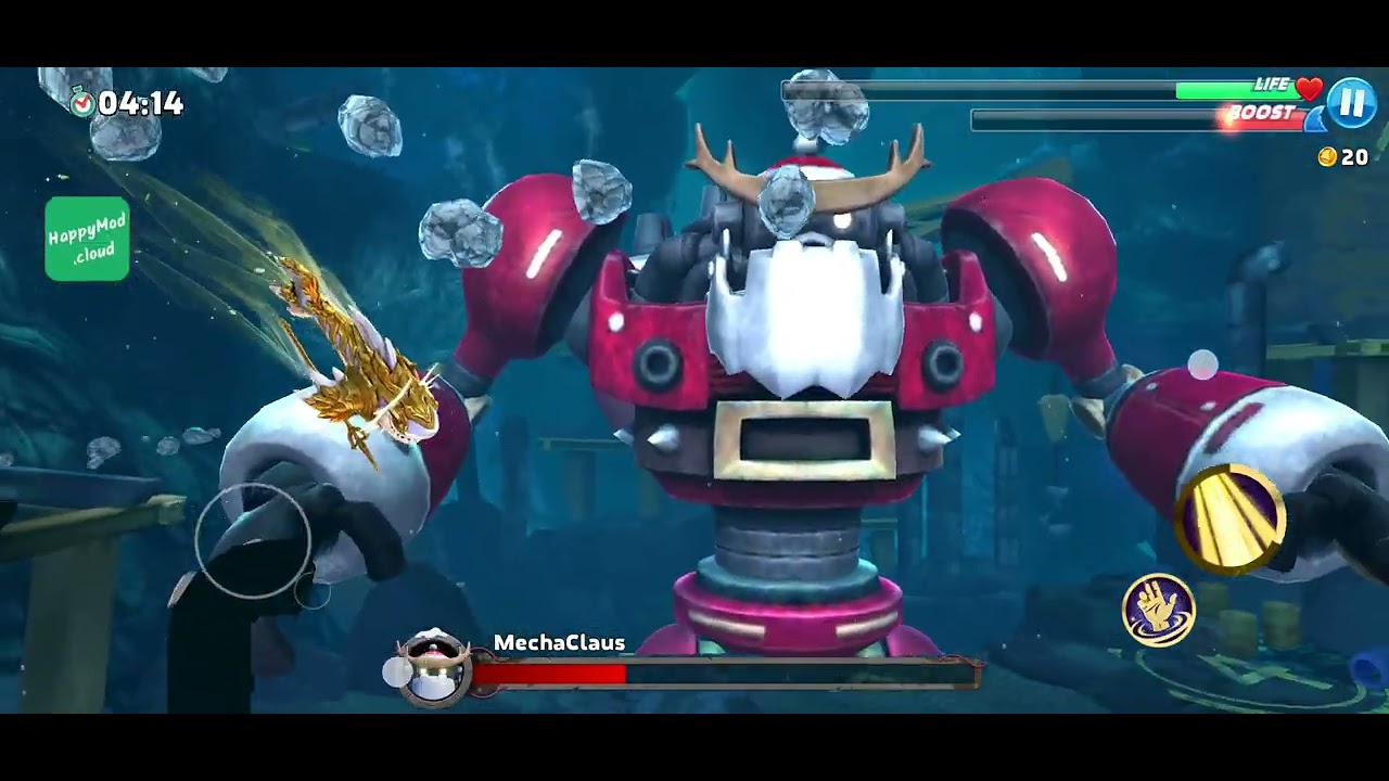 mecha claus - YouTube