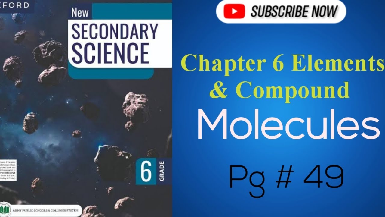 New Secondary Science class 6 chapter 6 Elements & Compounds topic ...