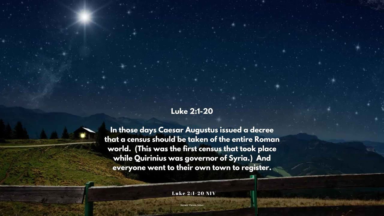 Luke 2:1-20 The Birth of Jesus - YouTube