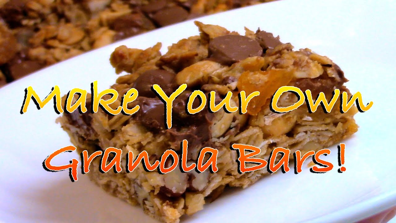 Protein Packed High Fiber Granola Bars Recipe - YouTube