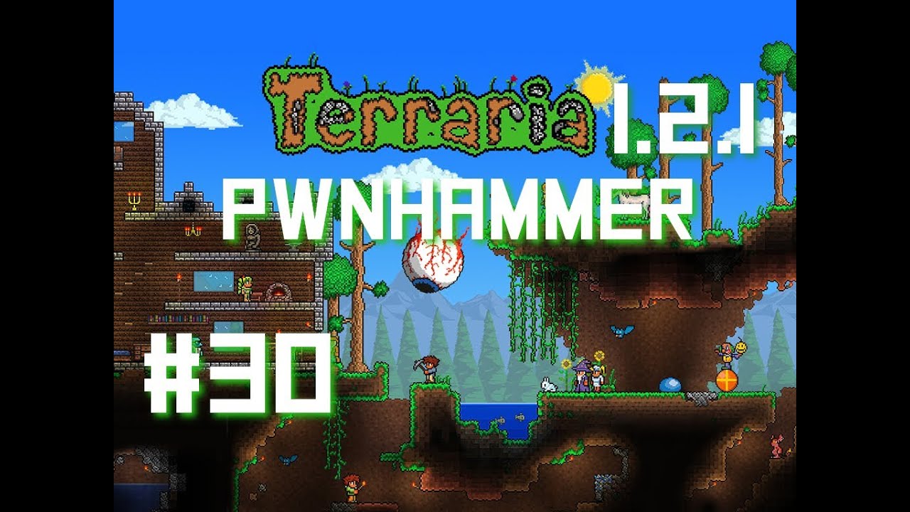 Terraria 1.2.1 (Part 30): Using the Pwnhammer to spawn new ores! - YouTube