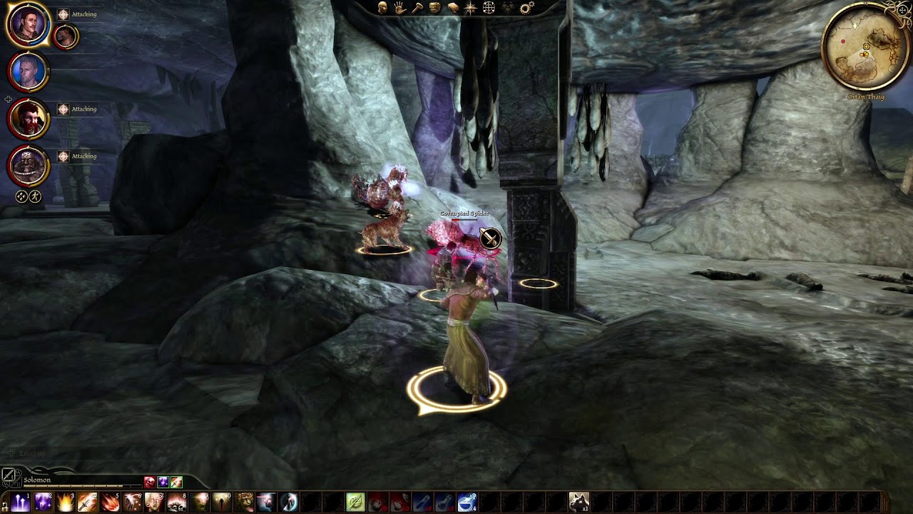 Dragon Age: Origins - Jarvia and The Deep Roads - YouTube