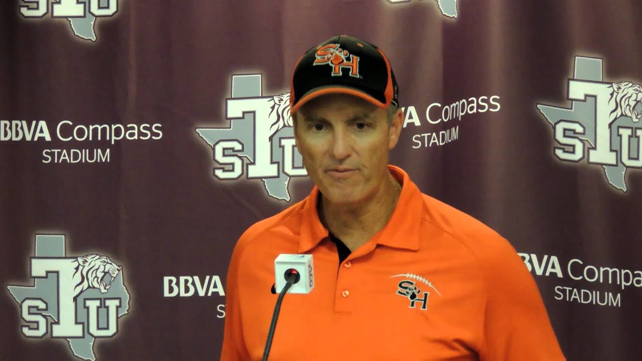 Sam Houston State Bearkats Head Football Coach Willie Fritz - YouTube