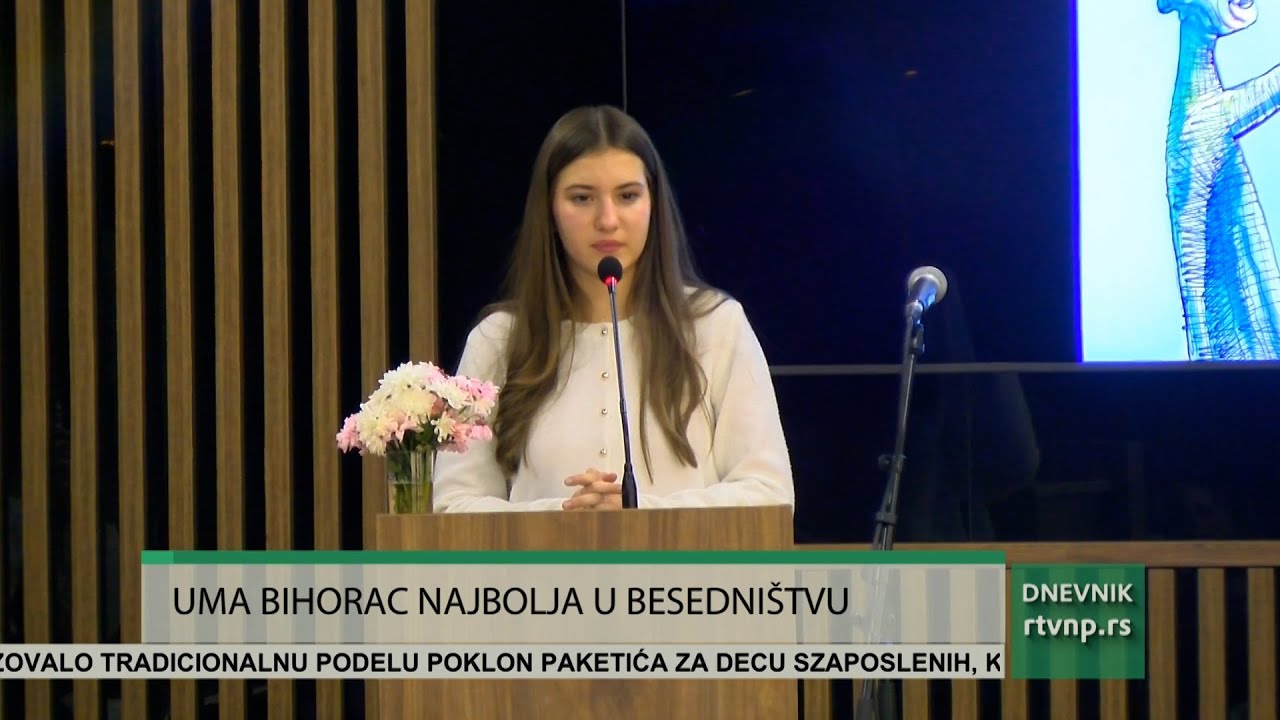 Rekordan broj takmičara u besedništvu, Uma Bihorac najbolja - YouTube
