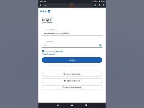 create a LinkedIn login form using html css and js (@MrBeast ) - YouTube