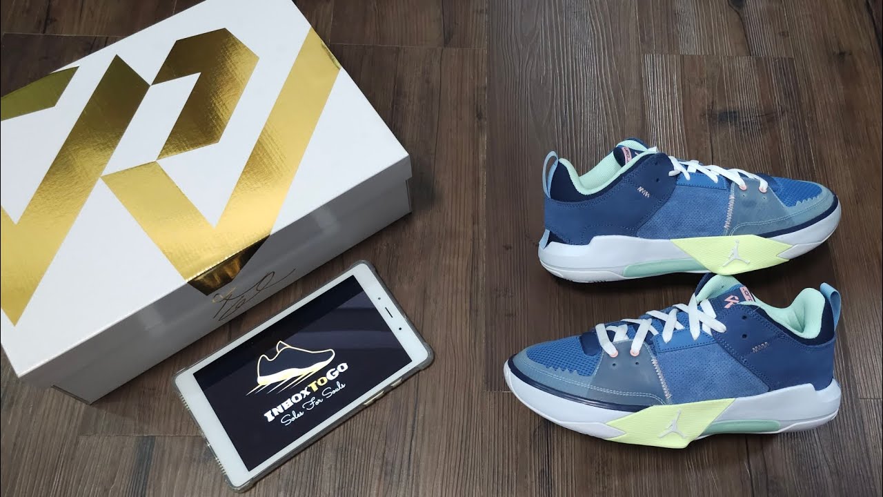 UNBOXING STONE BLUE / DENIM 2024 Jordan One Take 5 - YouTube
