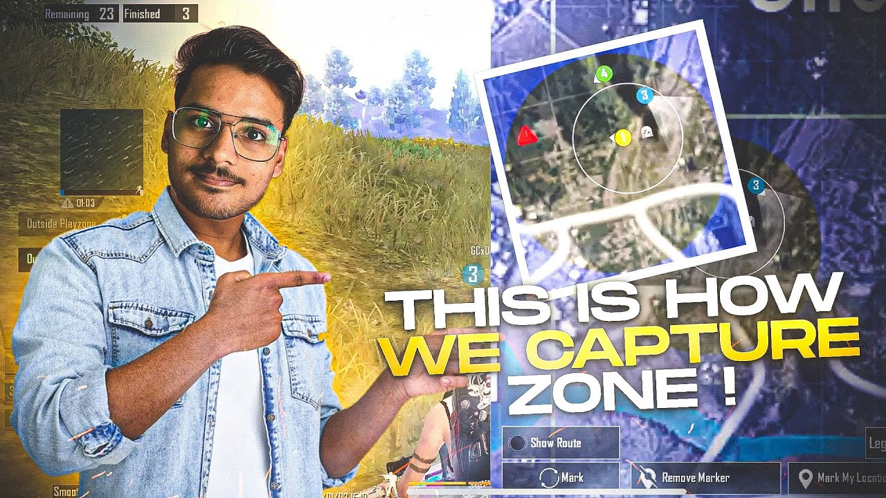 THIS IS HOW WE CAPTURE ZONE ⭕ ! BGMI COMPETITIVE GAMEPLAY | GLACIER ...