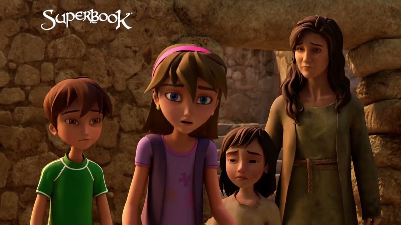 SuperBook - Season 4 - Episode 07 - Elijah and the Widow - YouTube