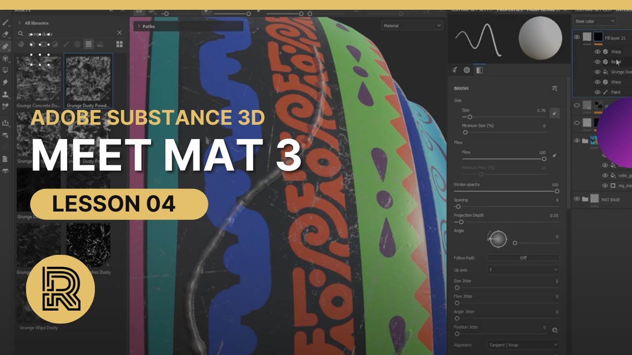 Adobe Substance 3D - Meet Mat - Lesson 04 - YouTube