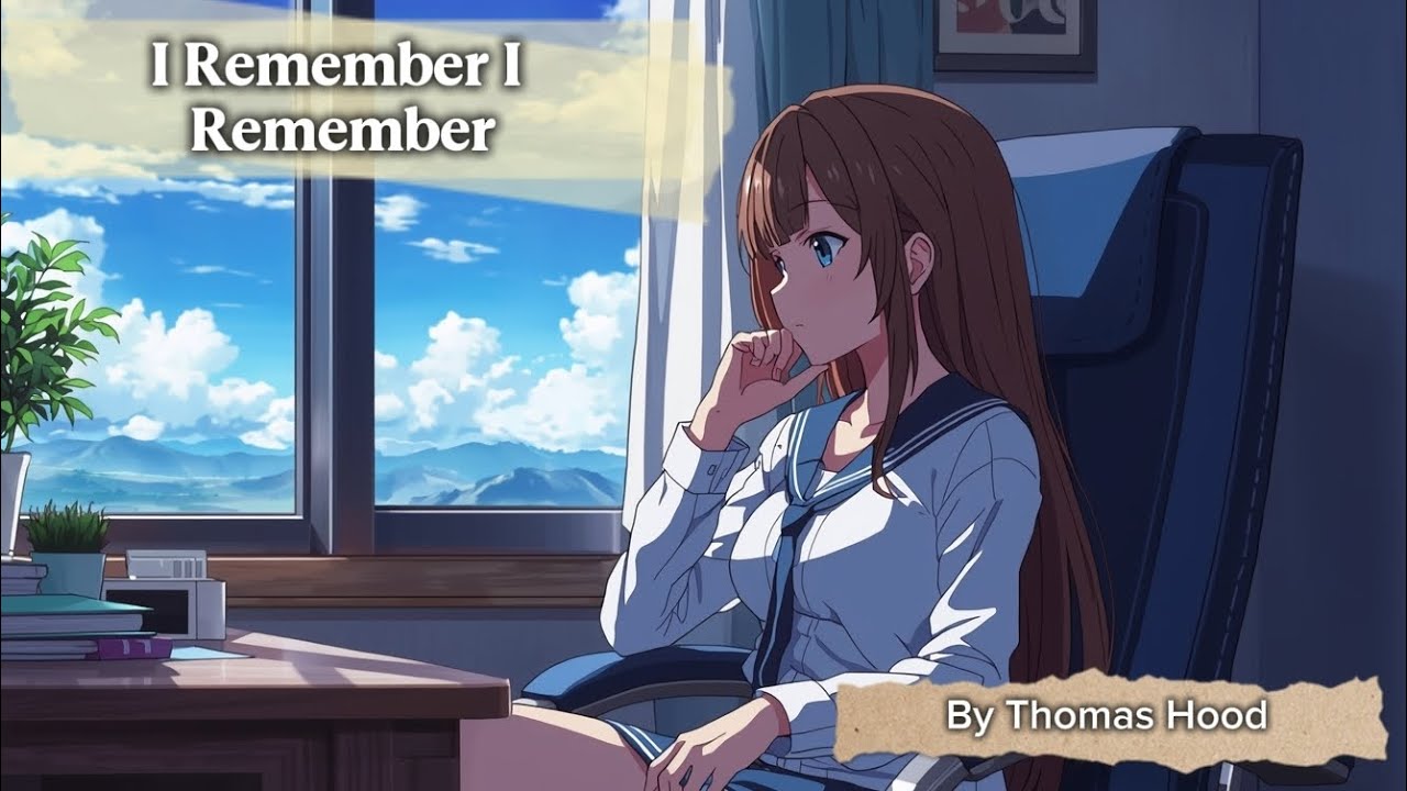 I remember I remember by Thomas Hood| Grade 8 poem | recitation - YouTube