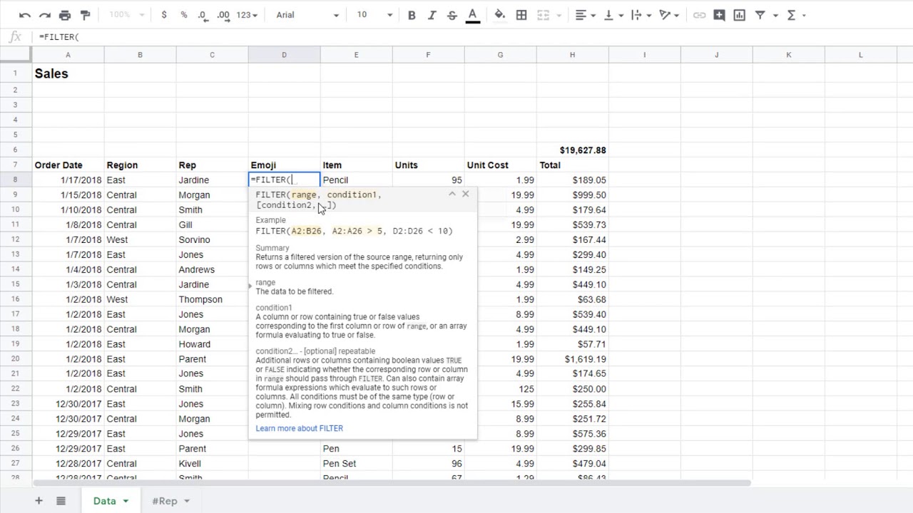 SheetSpam#38. Create Dynamic auto-updated Vlookup (Filter & Vlookup ...