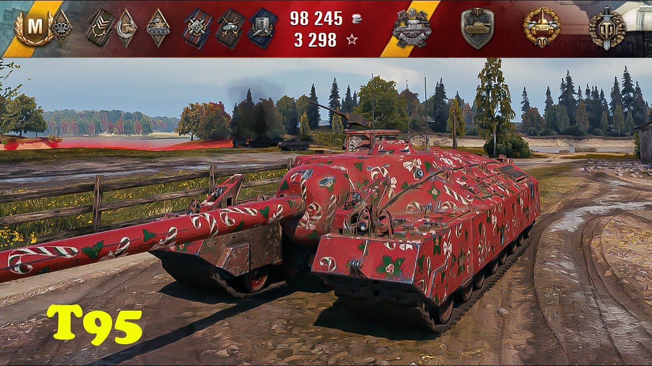 T95 - World of Tanks UZ Gaming - YouTube