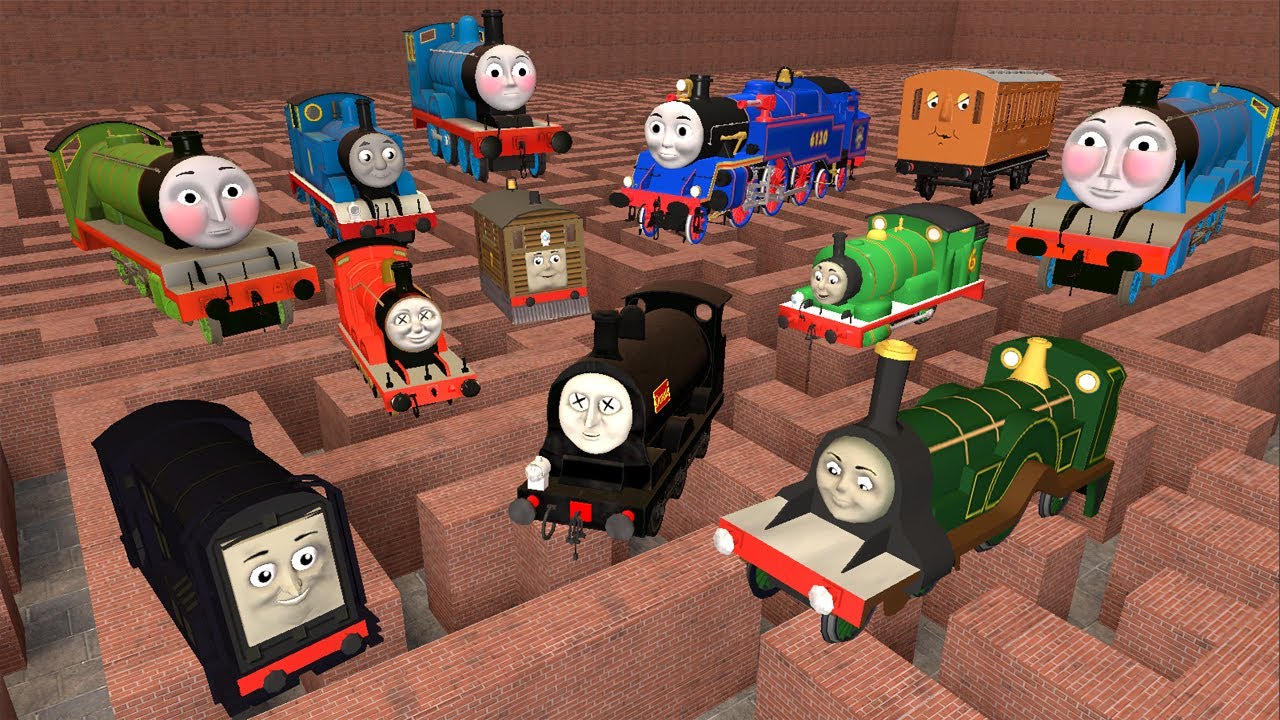 Big Maze Thomas & Friends in Garry's Mod - YouTube