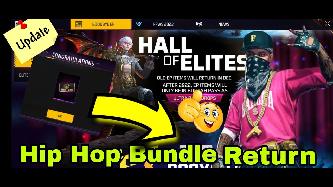Hip Hop Bundle: All Items Will Return in Dec - YouTube