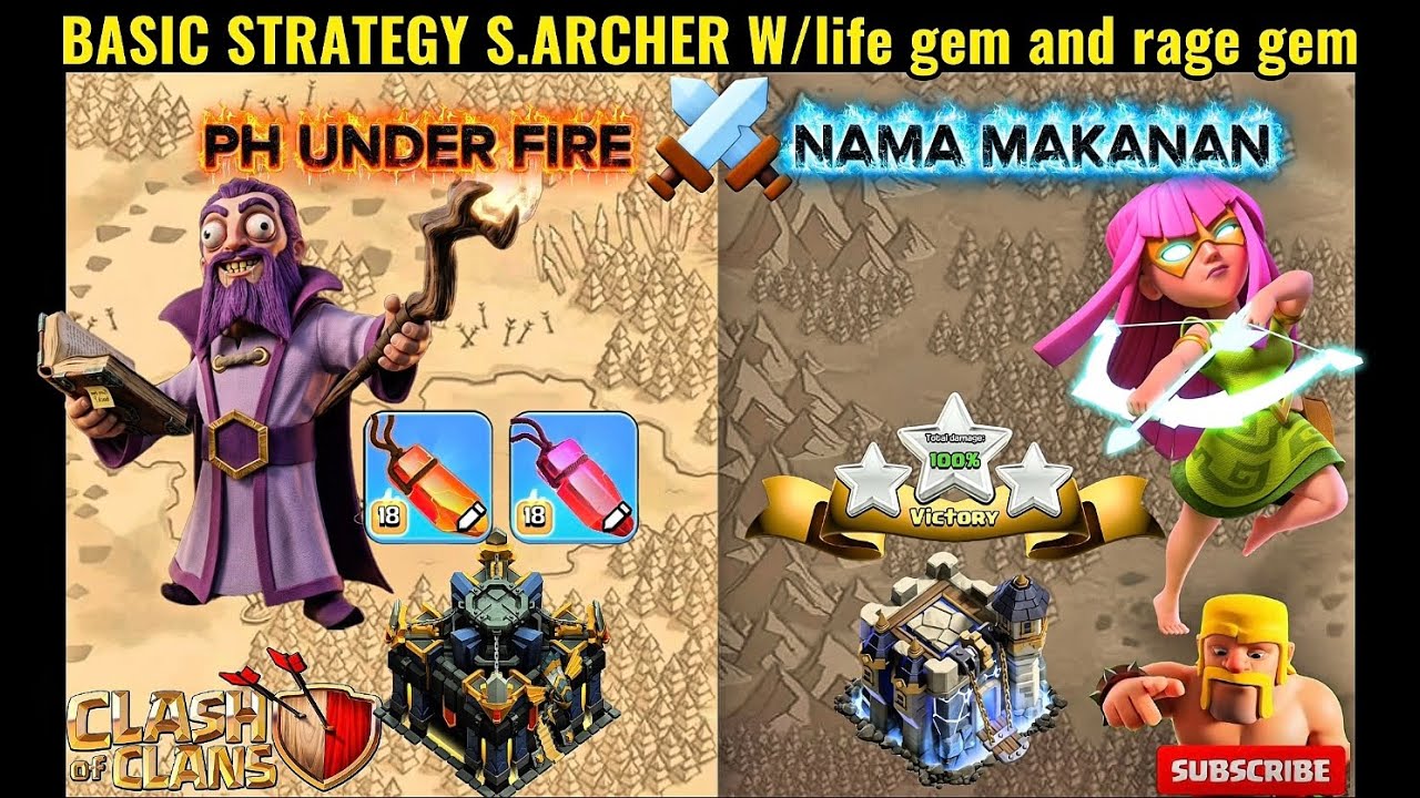 "BASIC LANG! Guide para sa S.Archer w/ Life at Rage Gem" - YouTube