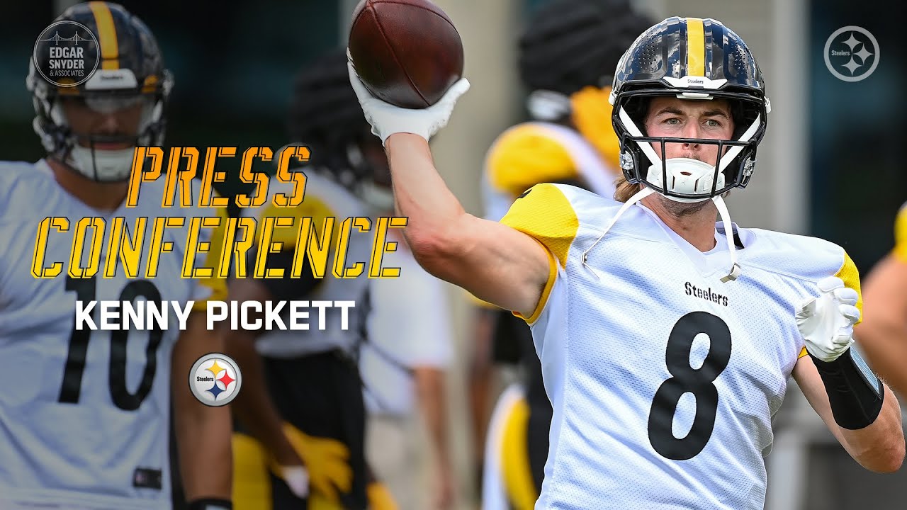 Kenny Pickett on Week 1 vs 49ers, being named a captain | Pittsburgh ...