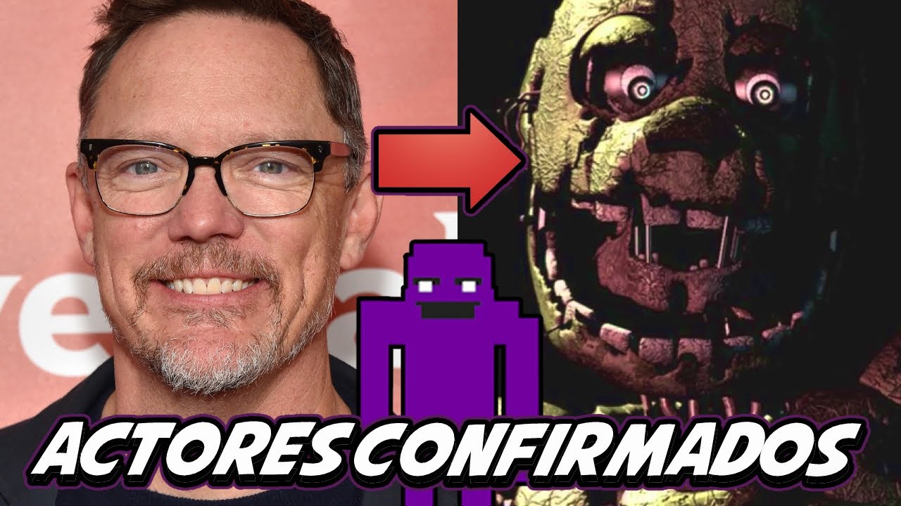 Actores de FNAF la Pelicula Confirmados | Five Nights at Freddy´s - YouTube