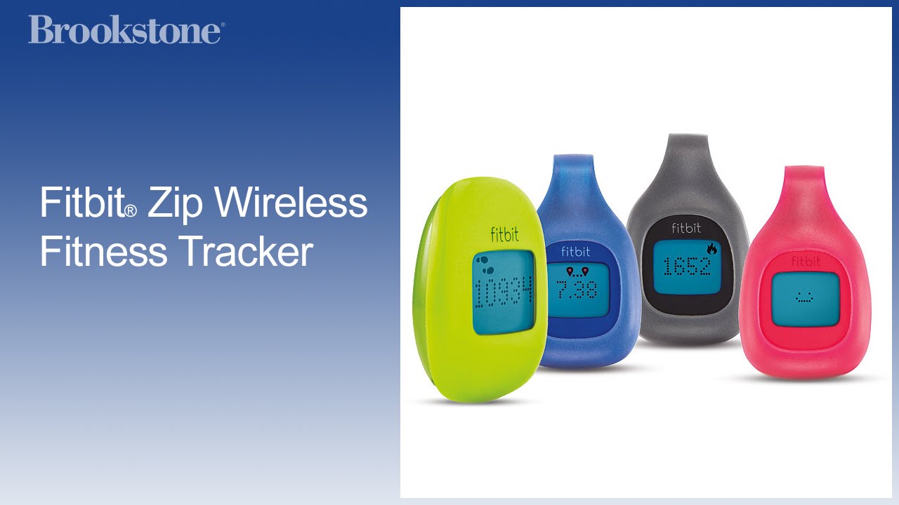 Fitbit® Zip Wireless Fitness Tracker - YouTube