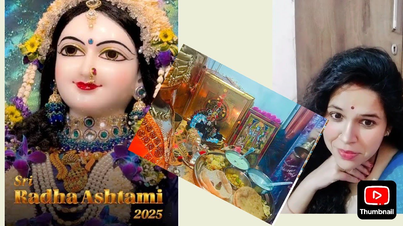 Radha astami puja vlogs - YouTube