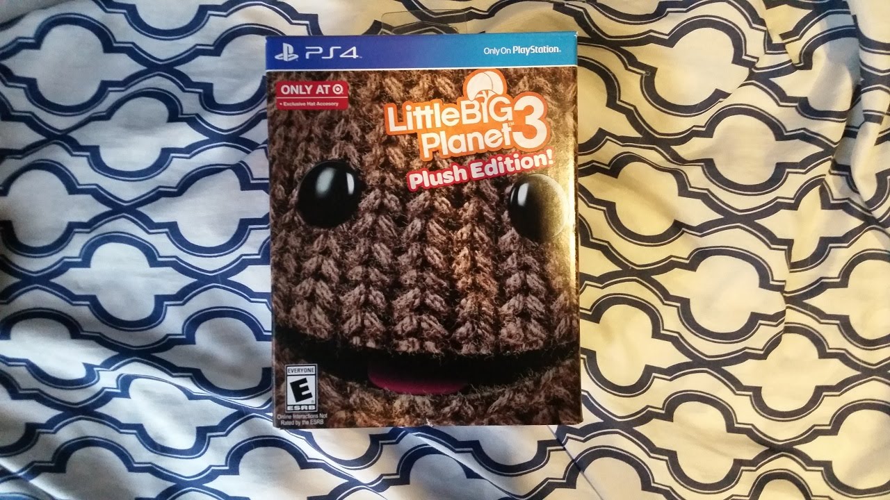 LittleBigPlanet 3 Plush Edition Unboxing!! - YouTube