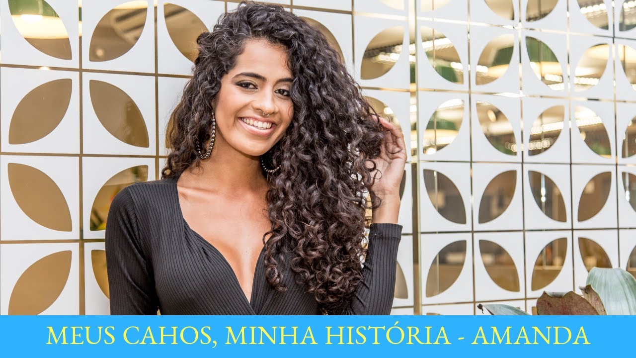 Meus cachos, minha história - Amanda - YouTube