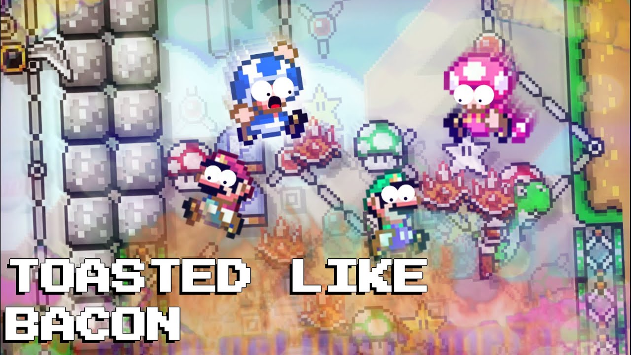 Super Mario Maker 2 - TOASTED LIKE BACON - YouTube