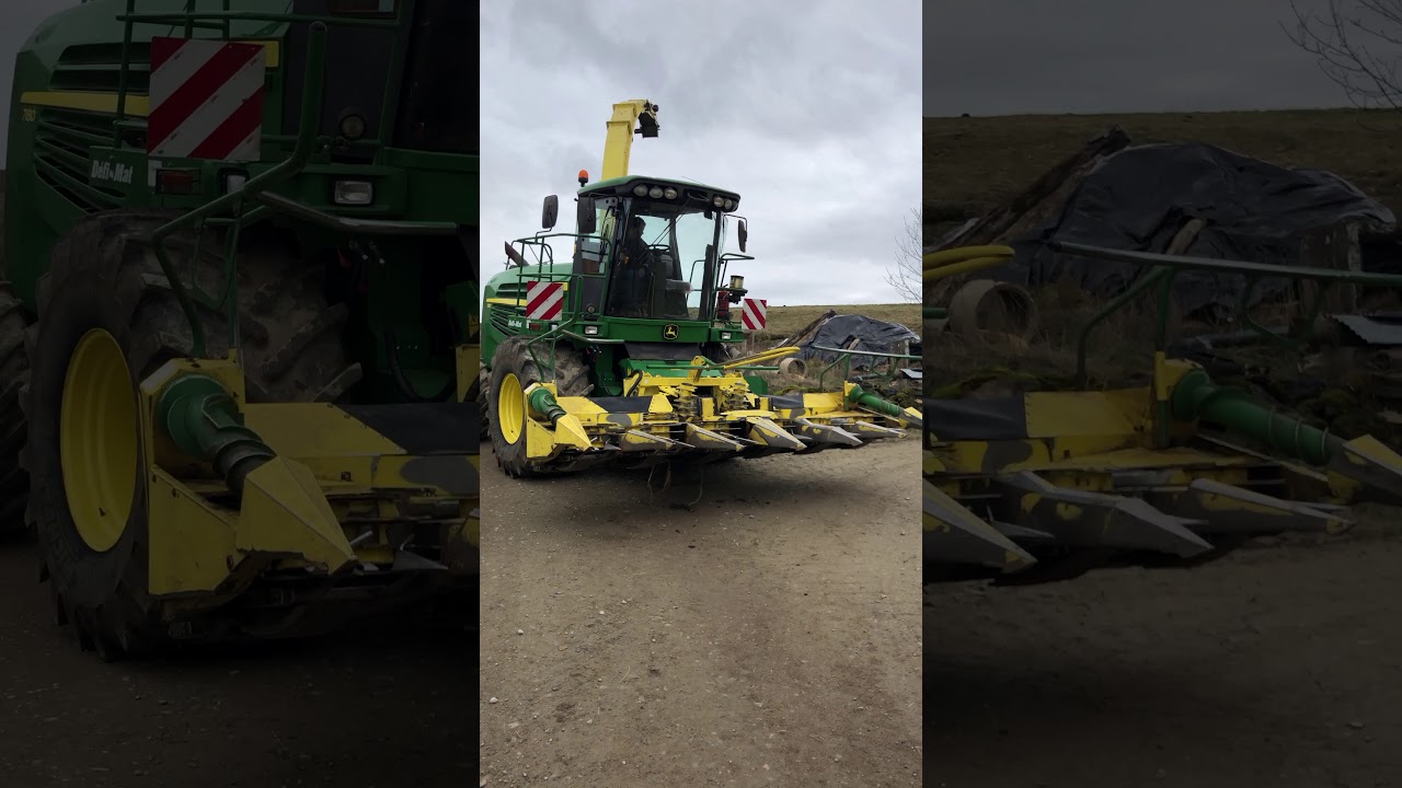 Ensileuse John Deere 7180 - YouTube