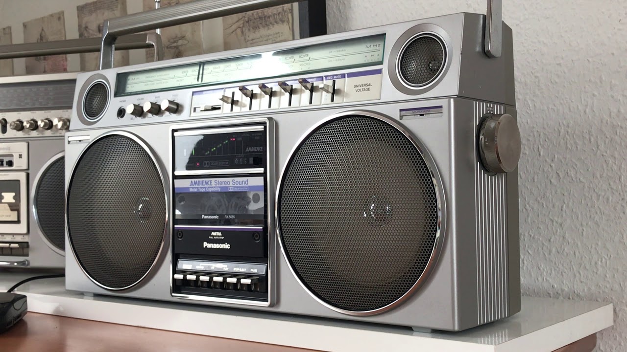 80s Boombox Panasonic