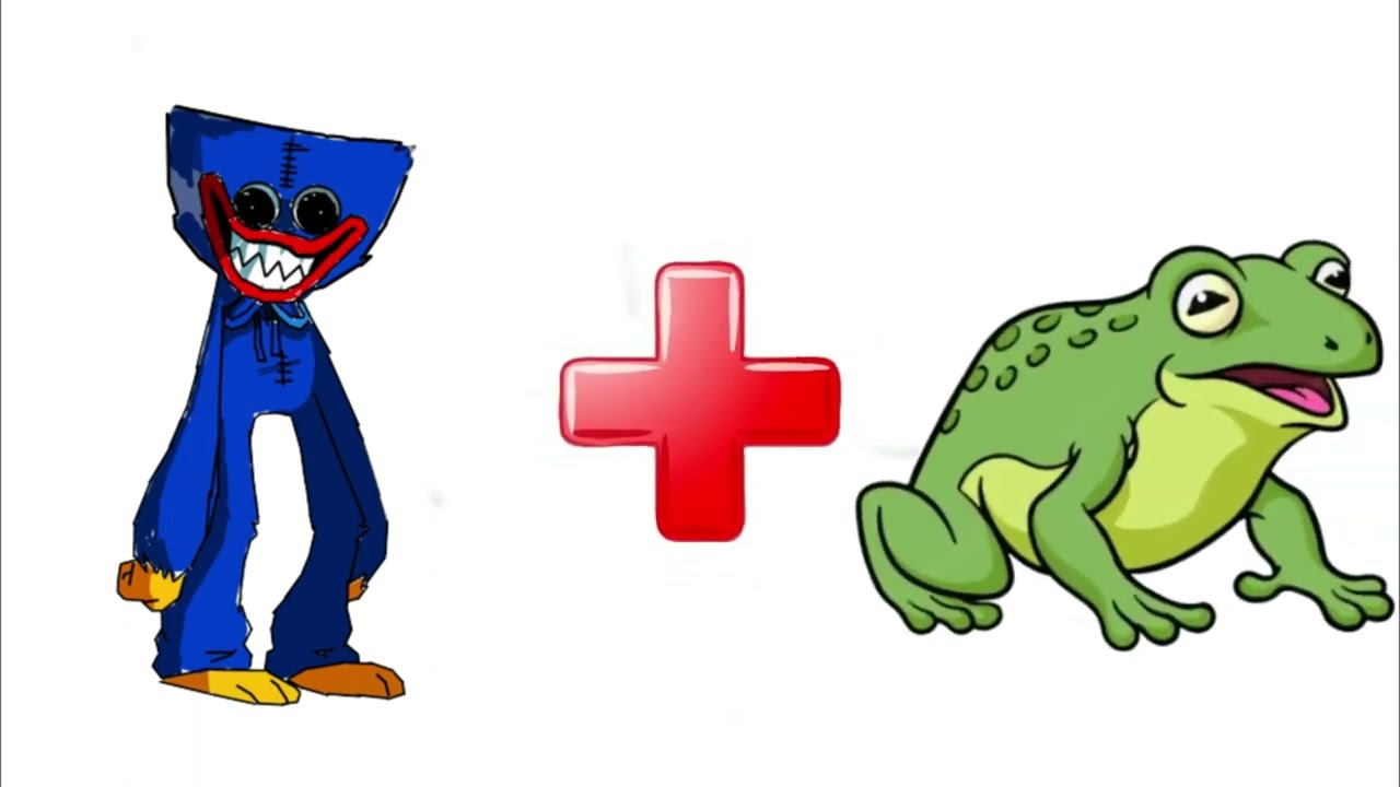 Huggy Wuggy + Frog = ??? Poppy Playtime Animation - YouTube
