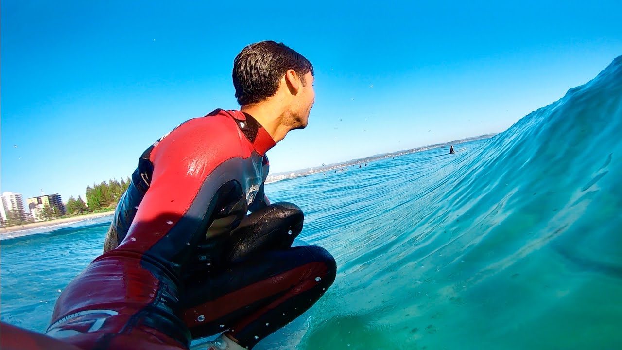 Longboard session at Rainbow Bay - AV14 - YouTube