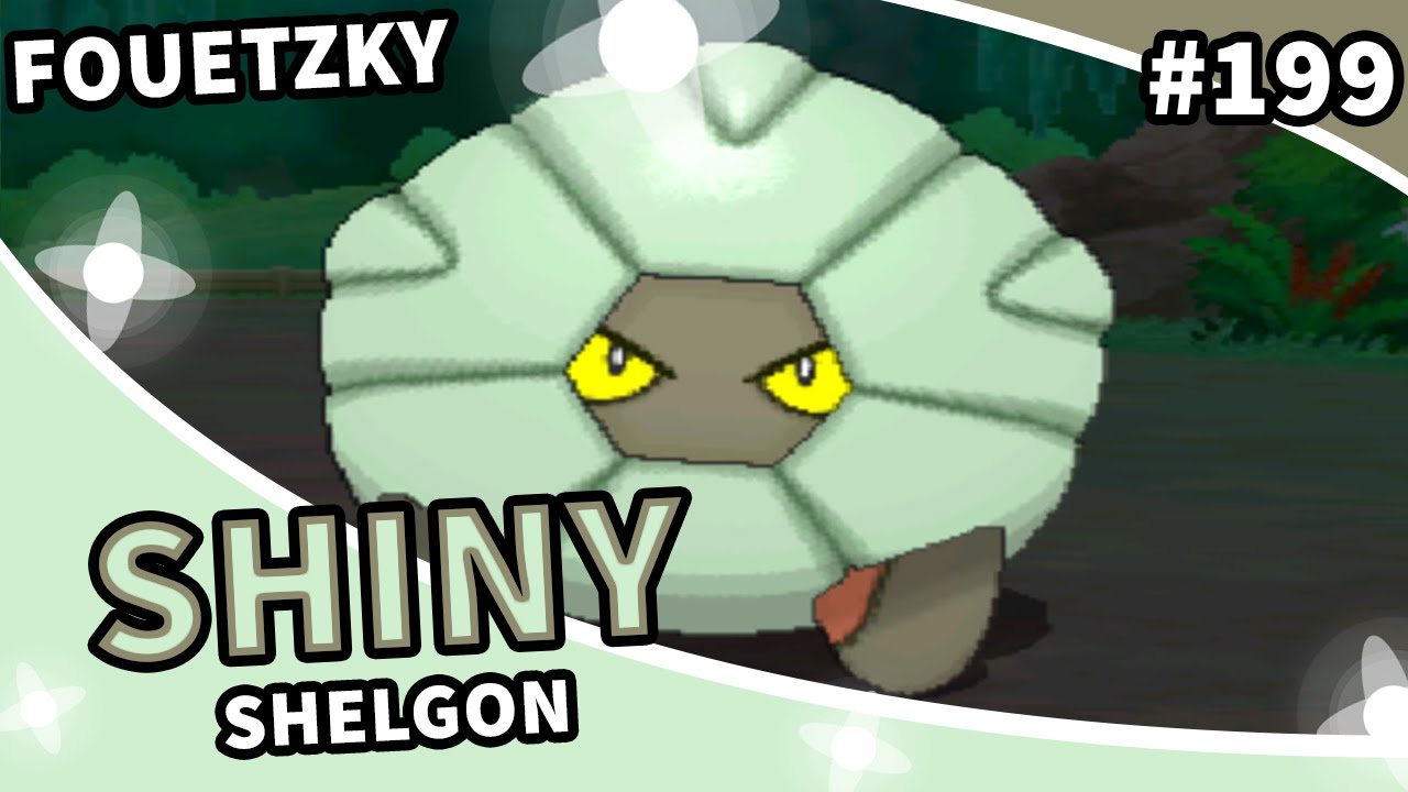 Shiny #199: SHINY SHELGON! Pokemon Sun And Moon SOS Ally Chaining, 79 ...