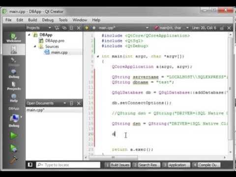 C Qt 51 Intro to Databases with Qt - YouTube