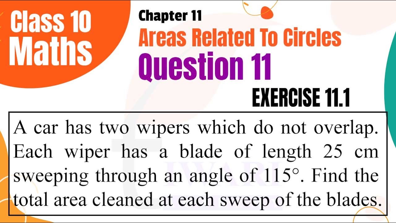 NCERT Solutions for Class 10 Maths Chapter 11 Exercise 11.1 Question 11 ...