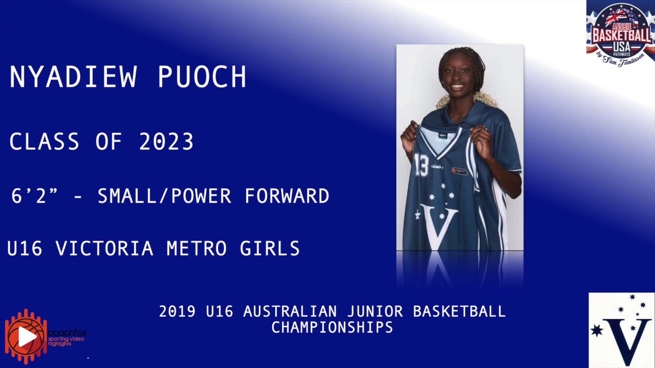 Class of 2023- NYADIEW PUOCH - 6' 2" Small/Power Forward - U16 AJC 2019 ...