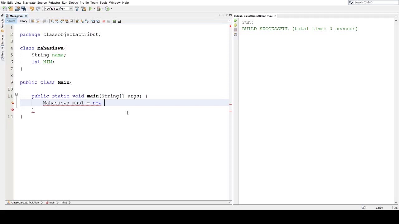 Apa itu Class, Object, dan Attribute? [OOP] - Presented by Aye Aye Team - YouTube