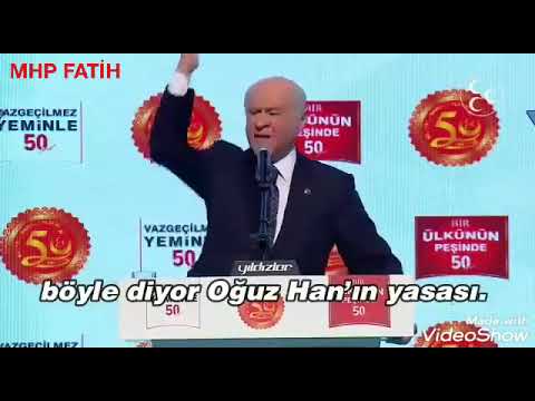 Yayılmaktır Türk Soyunun Turası Böyle diyor Oğuz hanın yasası .